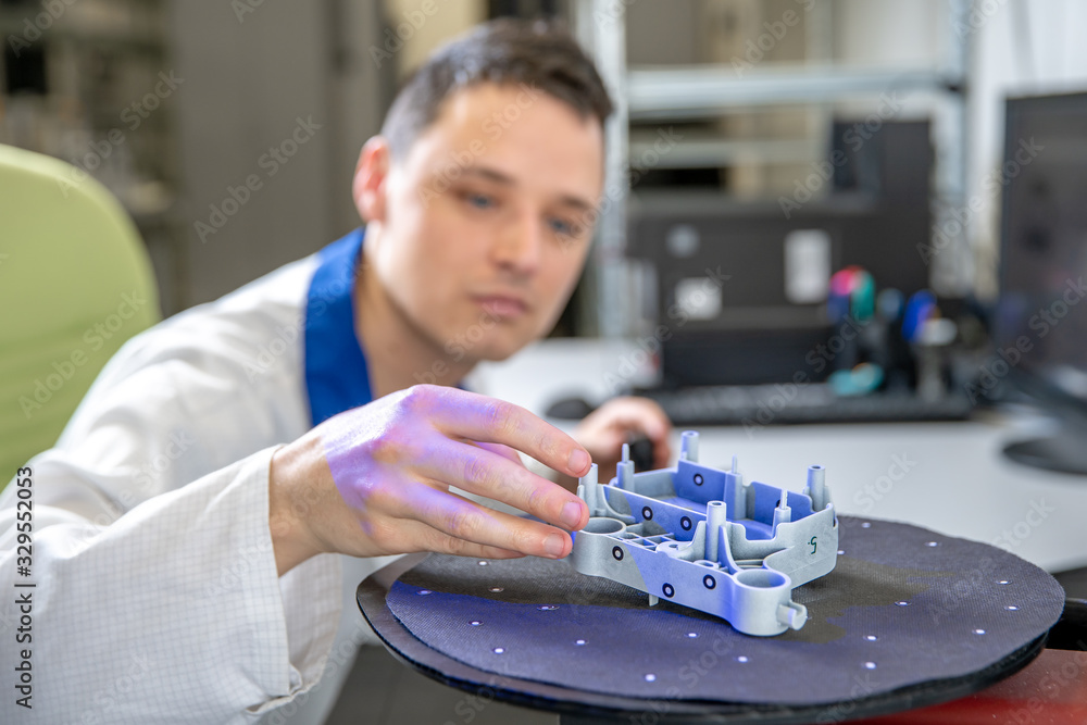 technically professional machine for 3D scanning and measurement of ...