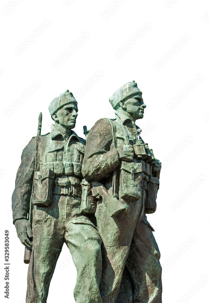 Commando Memorial to commemorate the commando units who trained here ...