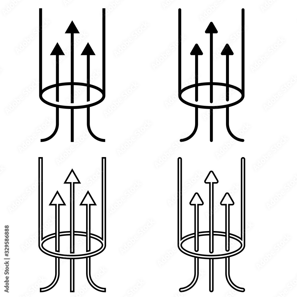 suction vector icon. suck illustration sign. hose symbol. Stock Vector ...