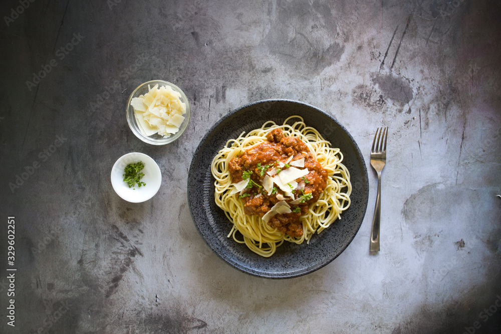 Spaghetti Bolognese Stock Photo | Adobe Stock