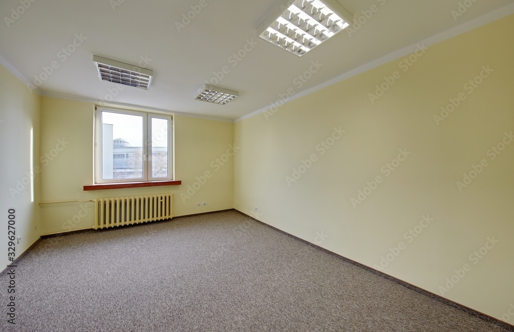 Puste pomieszczenie biuro pokój Stock Photo | Adobe Stock