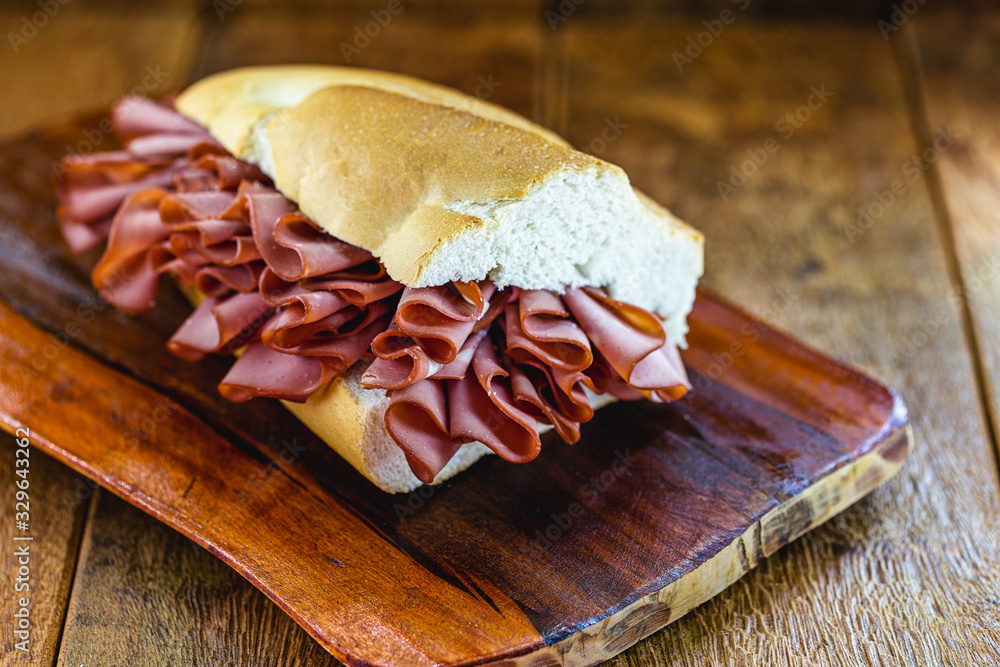A mortadella sandwich is any sandwich using mortadella, a large Italian ...