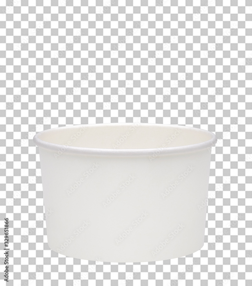 Empty Yogurt Cup