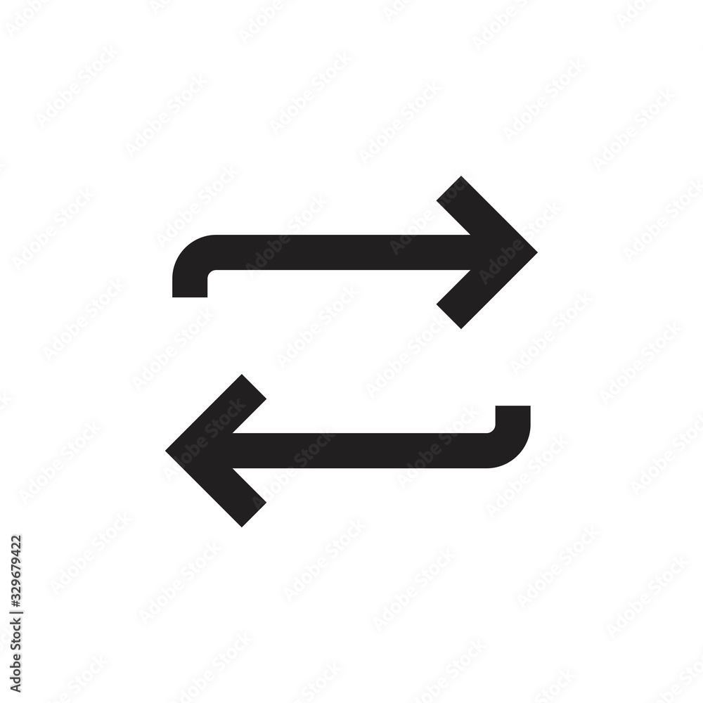 Substitution icon template black color editable. Substitution icon ...