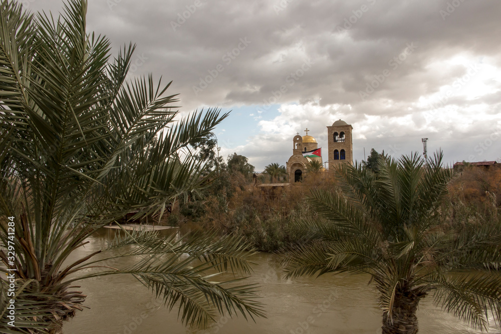 Foto de Qasr el Yahud near Jericho, according to tradition it is the ...