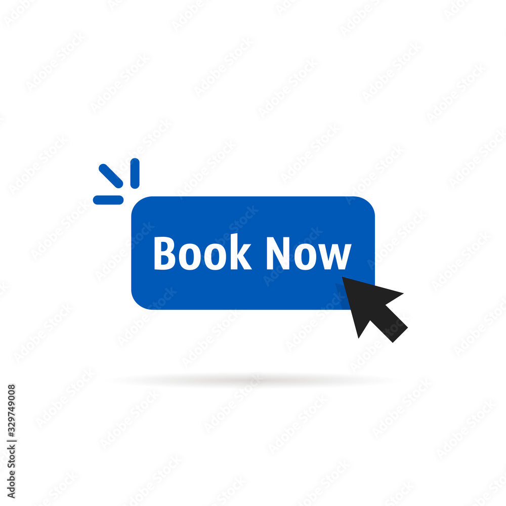 blue book now badge isolated on white Stock Vector | Adobe Stock