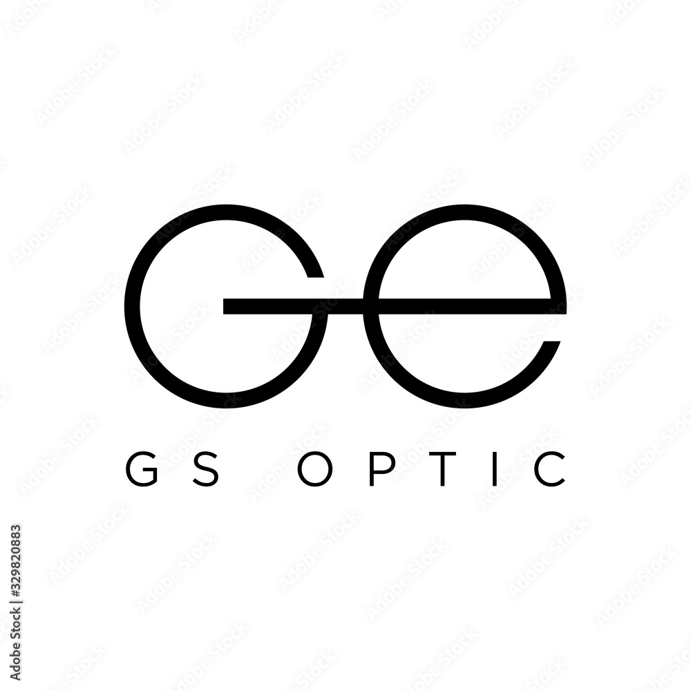 ge logo design vector icon Stock Vector | Adobe Stock