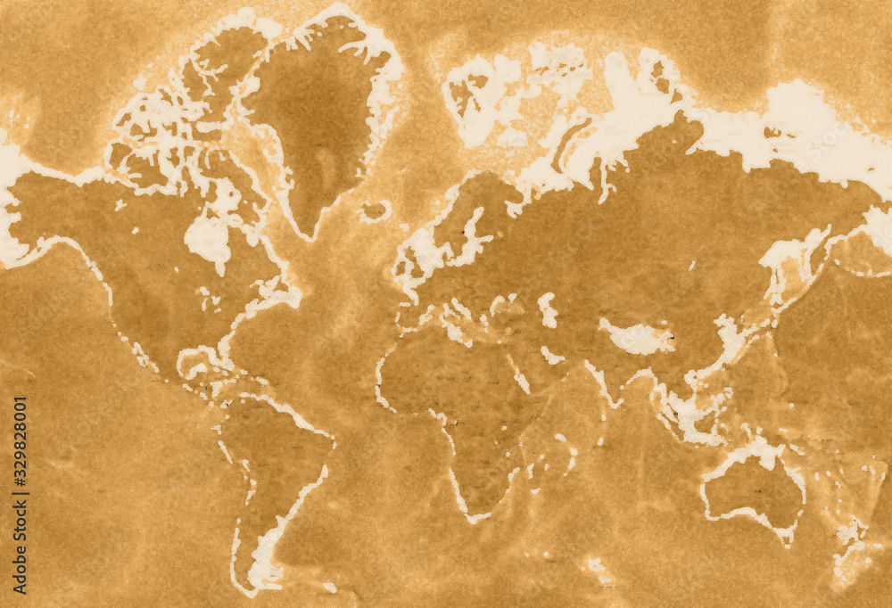 abstract map with gold texture Stock Photo | Adobe Stock