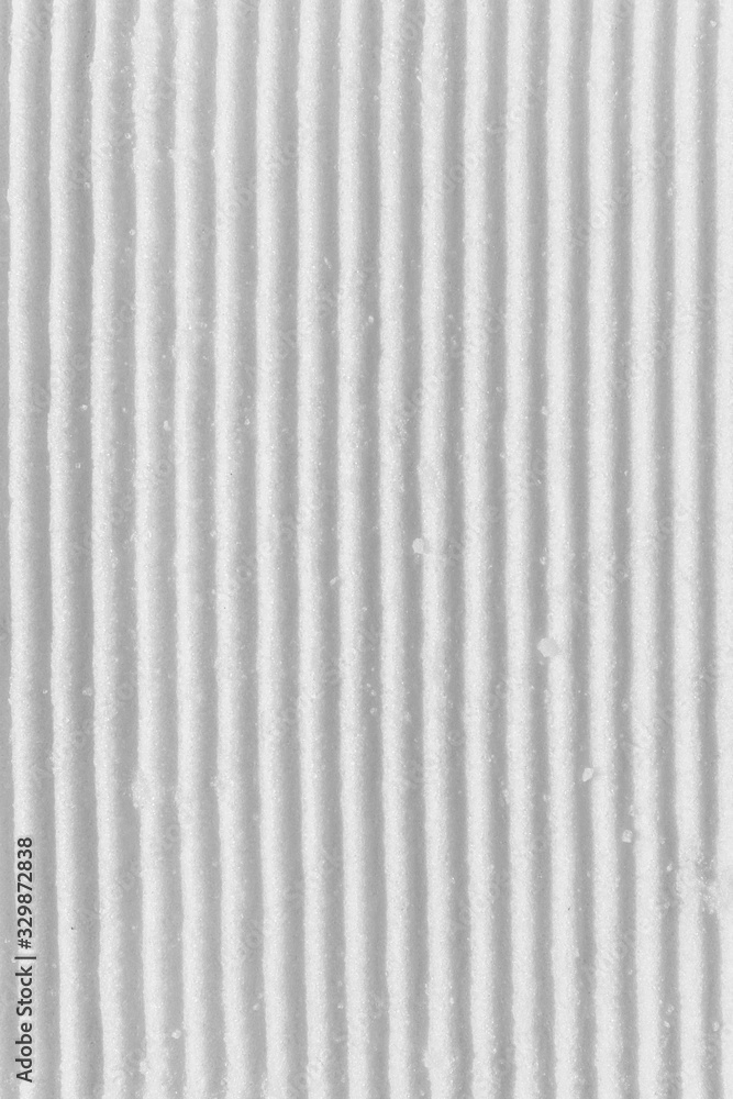 Groomed snow after a snow cat, groomed cross-country trail, ready ski ...