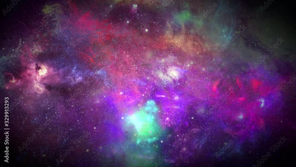 Flying In Orion Nebula 4K is motion footage for scientific films and ...