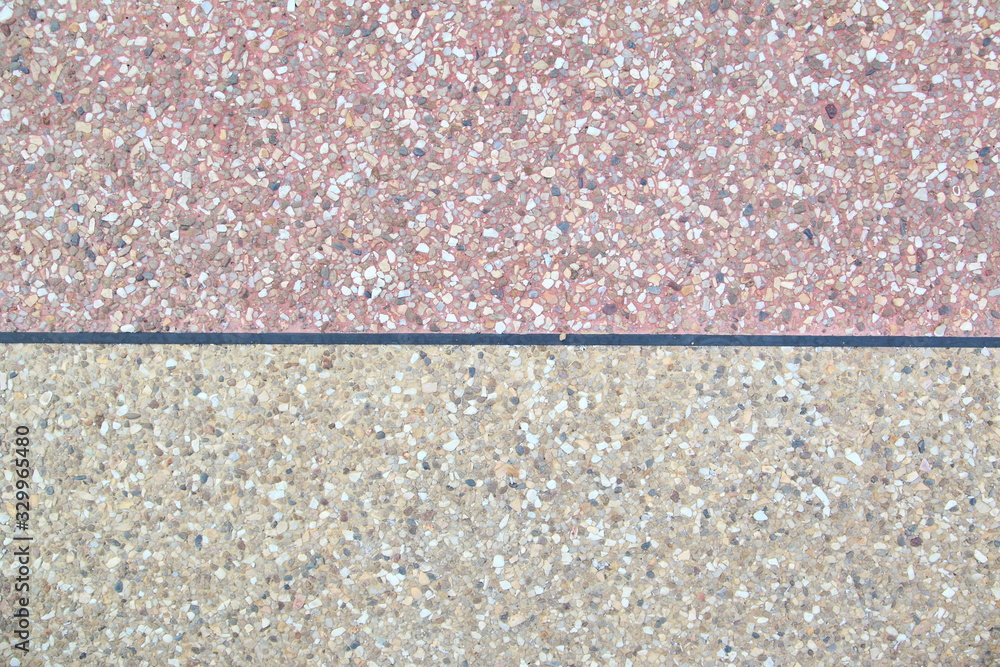 rough texture surface of exposed aggregate finish, Ground stone washed ...