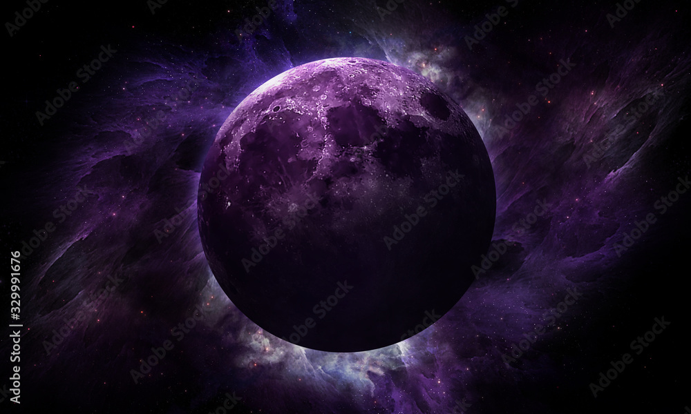 Nebula Purple Moon