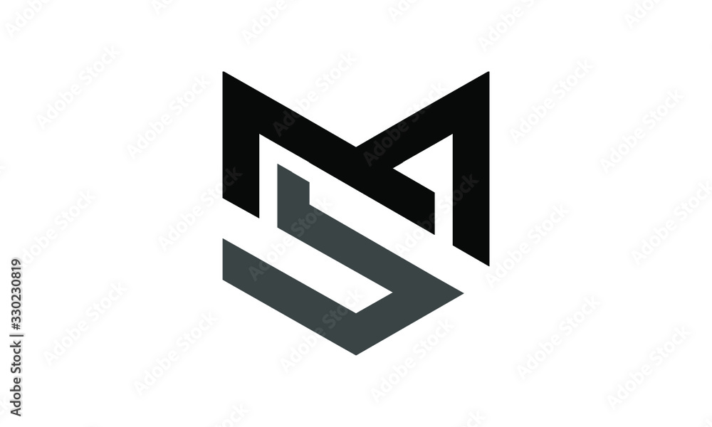MS LOGO Stock Vector | Adobe Stock