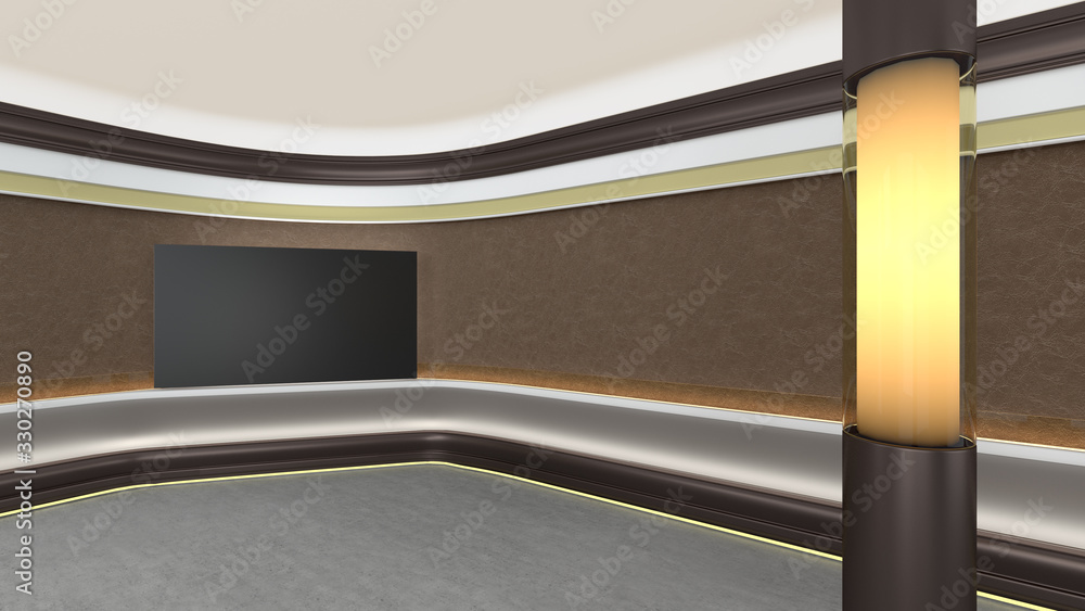 Virtual Studio Background Stock Illustration | Adobe Stock