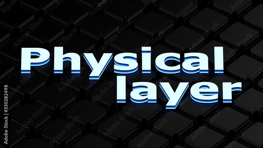 Physical layer Stock Illustration | Adobe Stock