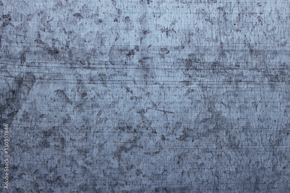 Sheet metal texture with many scratches, background image. Stock Photo ...