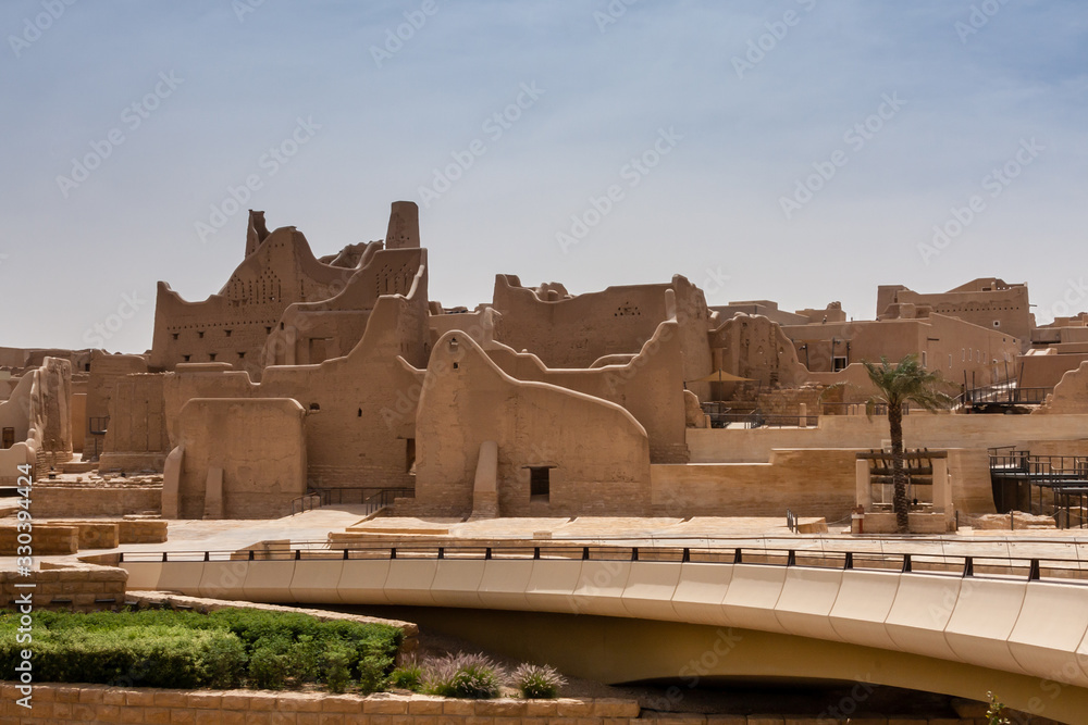 Salwa Palace at At-Turaif UNESCO World Heritage site, Diriyah, Saudi ...