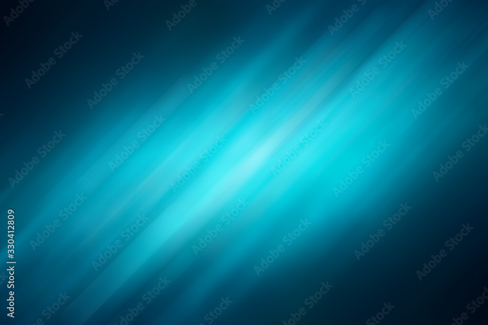 Blurred Lights on blue gradient abstract background high light in ...