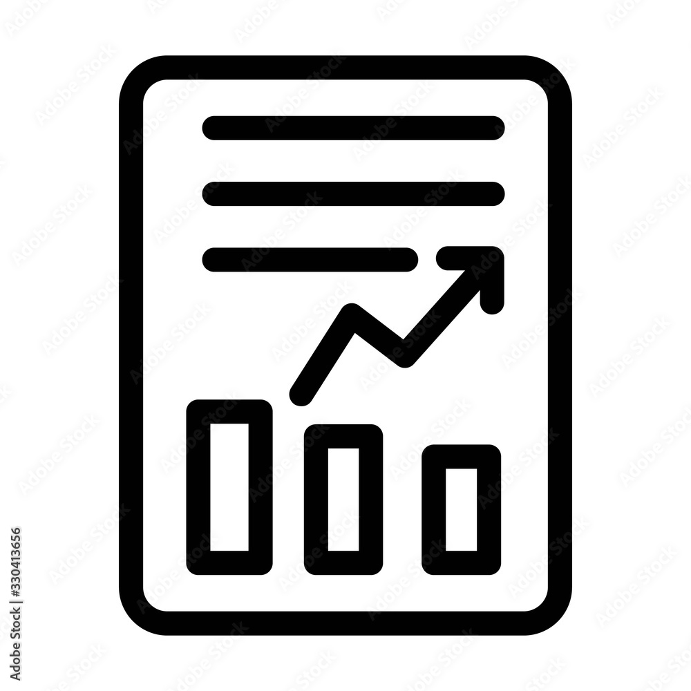 Analytics icon. Statistics, Data Infographics symbol. Growth charts and ...