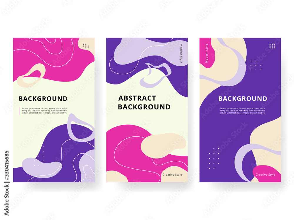 Screens abstract background trendy for smartphones and mobile phones ...