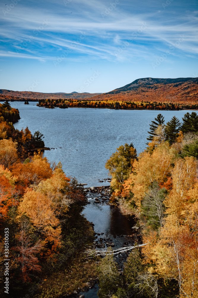 lake in autumn Stock Photo | Adobe Stock