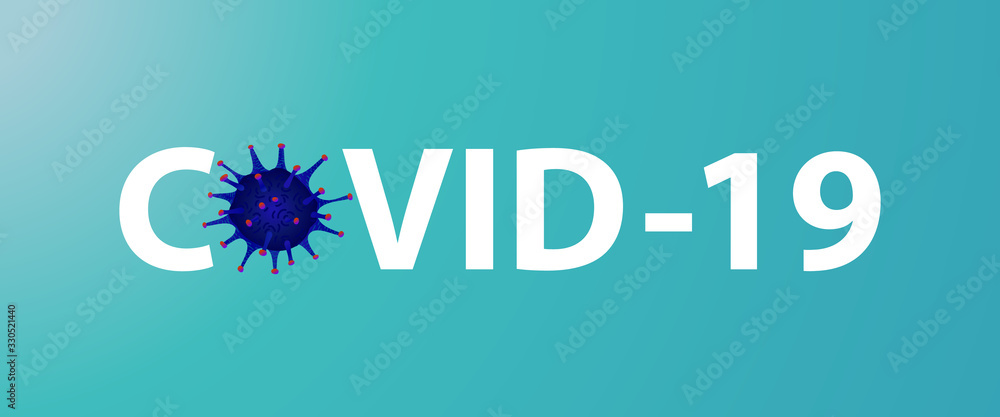 Covid 19, pandemic coronavirus symbol and icon vector illustration ...