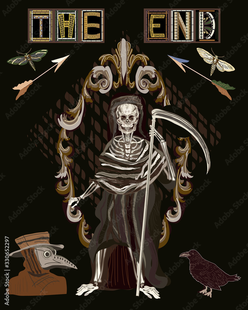Apocalypse Medieval Plague Kit - Symbols Objects Characters & Elements ...