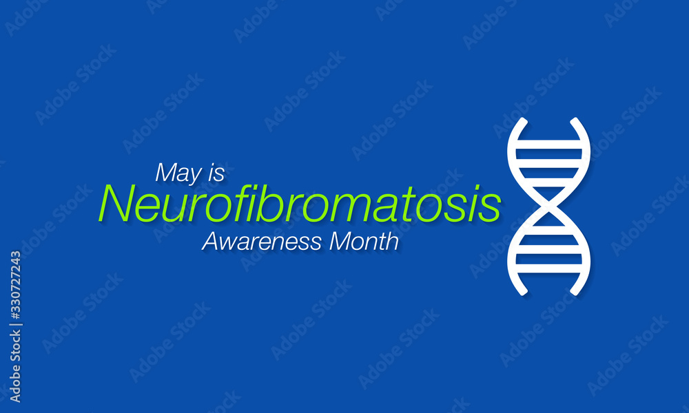 Vector illustration on the theme of Neurofibromatosis awareness day ...