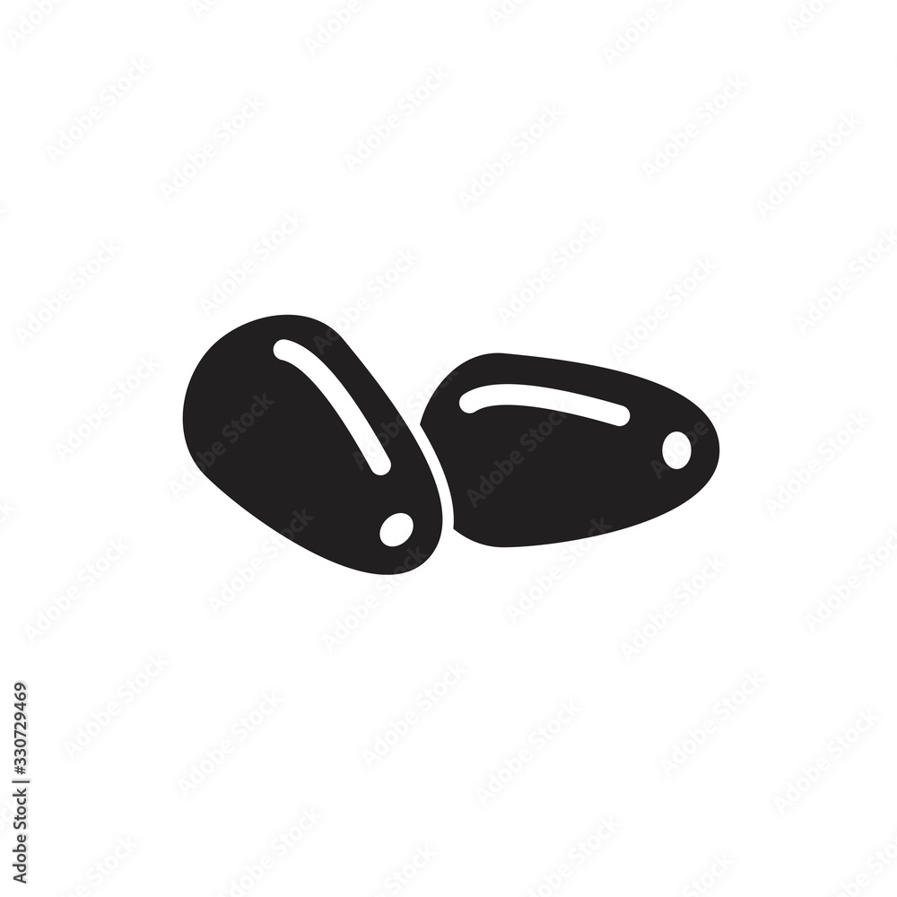 Date palm icon template black color editable. Date palm icon symbol ...