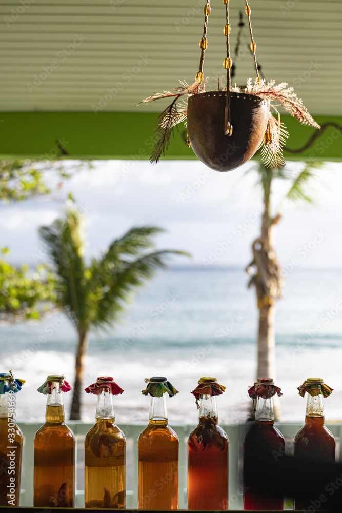 Caraibes Martinique Rhum Punch Plage 1 Stock Photo | Adobe Stock