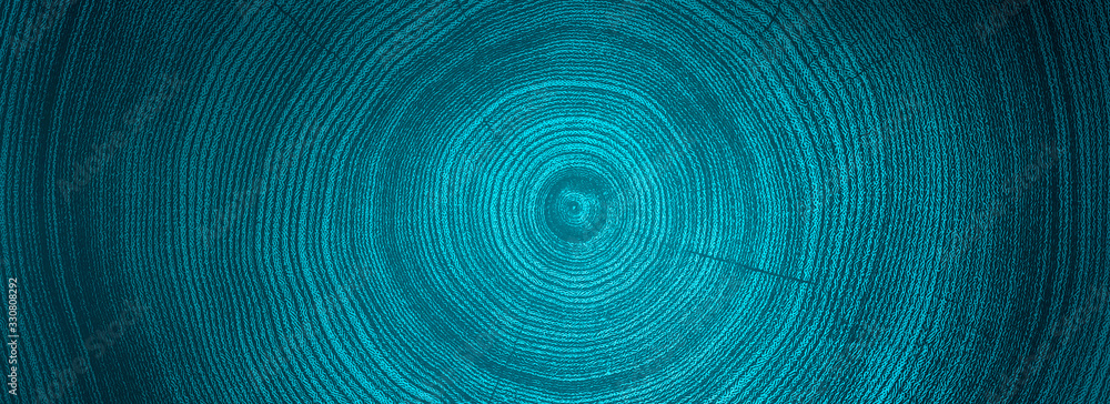 Monotone blue cut wood texture. Detailed flat background of a felled ...