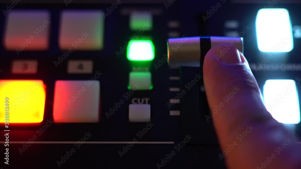 Broadcast Tv Studio Production - Vision Switcher, Broadcast video mixer ...