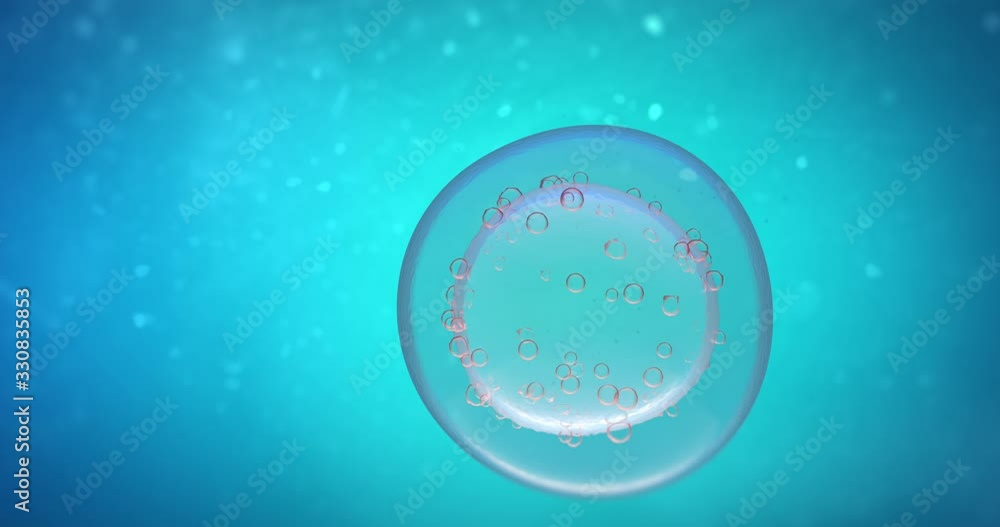 Video Stock Injection of a substance into a cell in an organism under a ...