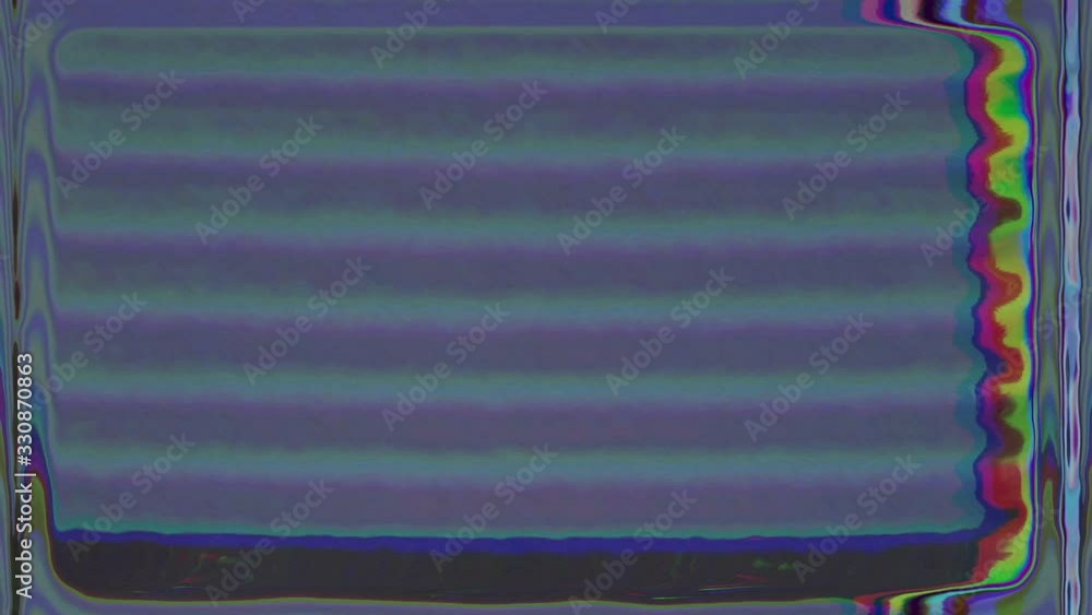 VHS defects noise and artifacts, glitches from an old tape. Glitch ...