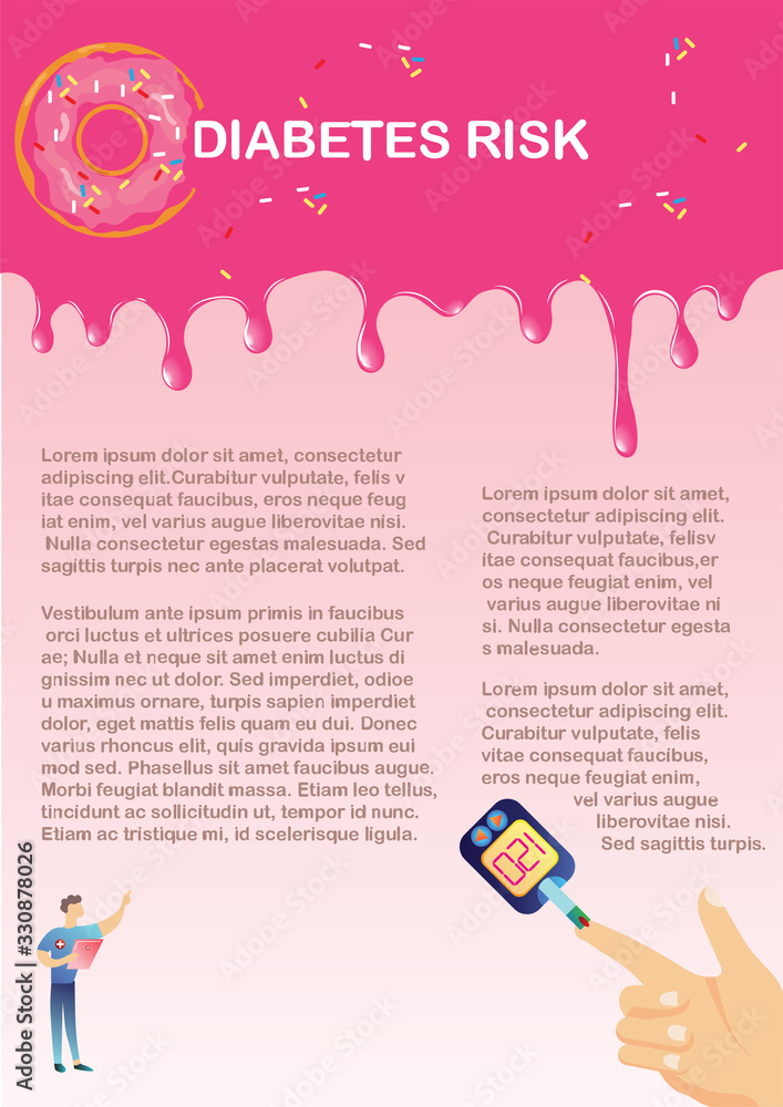 Diabetes patient treatment Concept. Blood glucose testing meter ...