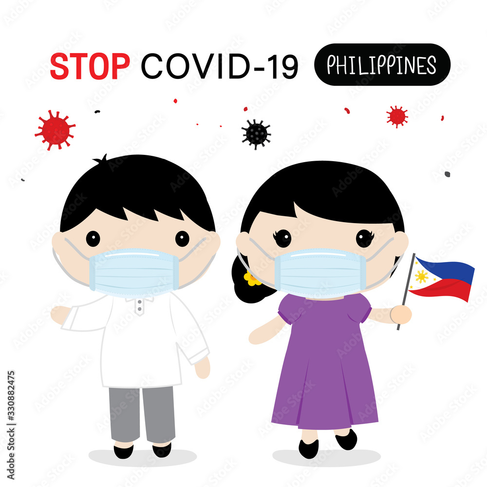 Philippines People to Wear National Dress and Mask to Protect and Stop ...