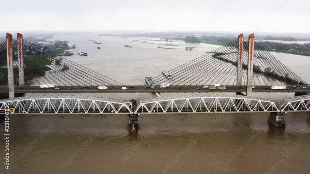Zaltbommel, Noord-Brabant / The Netherlands - March 17th 2020: Train ...