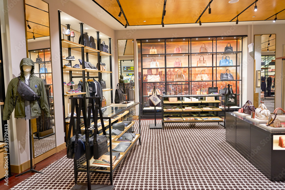 Inside Coach Store