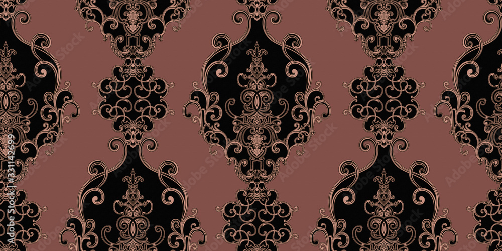 Exquisite wallpaper design, background design Stock Illustration ...