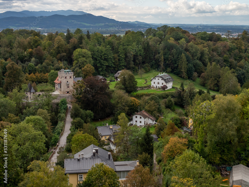 Leafy Nonntal is an affluent residential area known for medieval Stift ...