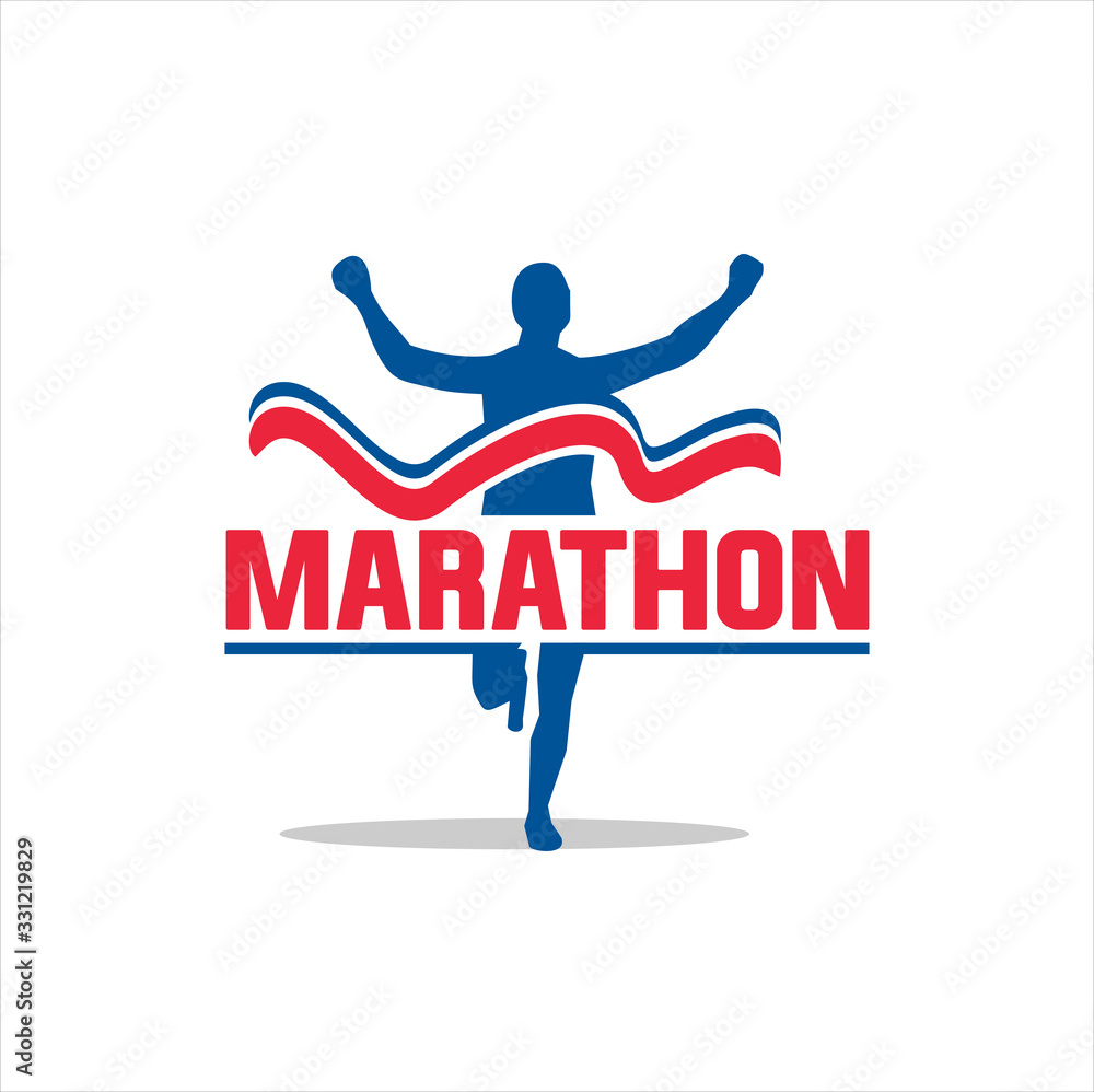 Run Logo Design vector Stock symbol .Running logo sport concept ...