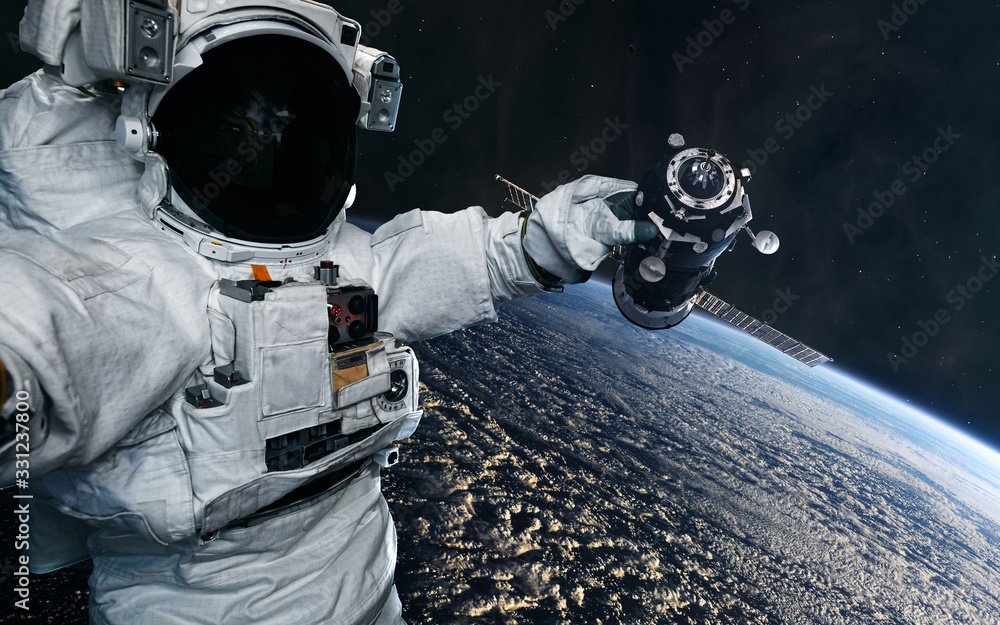 Hand In Space Nasa