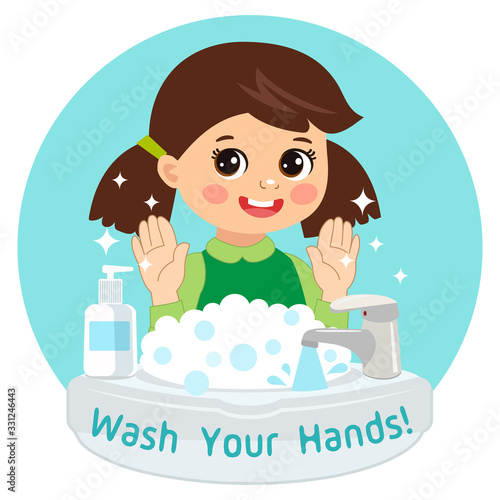 Washing Hand Clipart