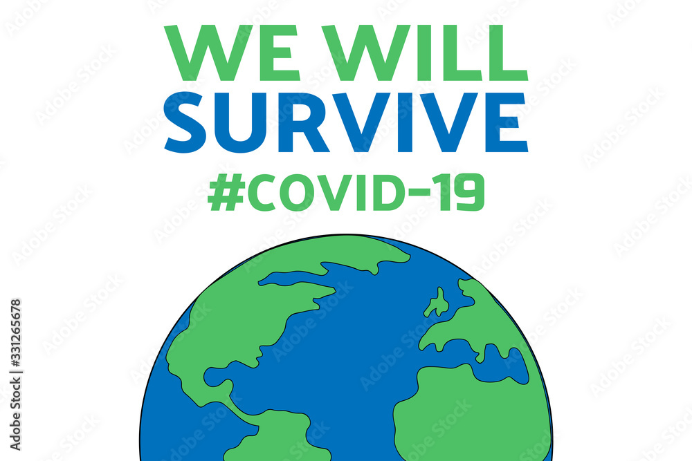 Inspirational positive quote about novel coronavirus covid-19 pandemic ...