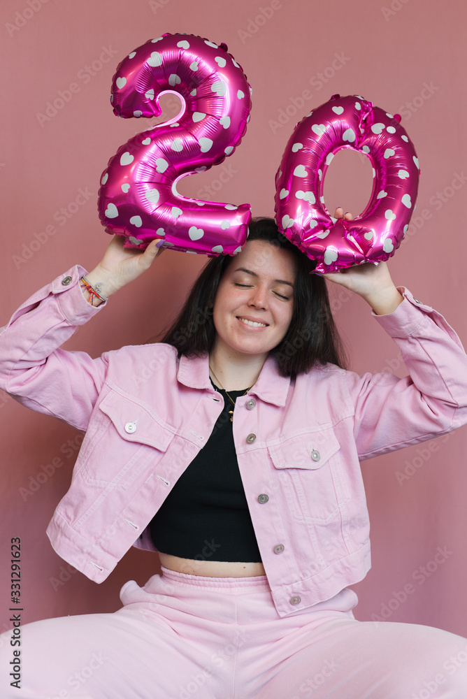 young girl portrait 20 years old Stock Photo | Adobe Stock