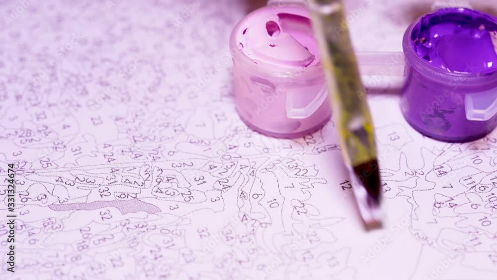 A woman draws a picture based on suggestions. Concept: Paintings for ...