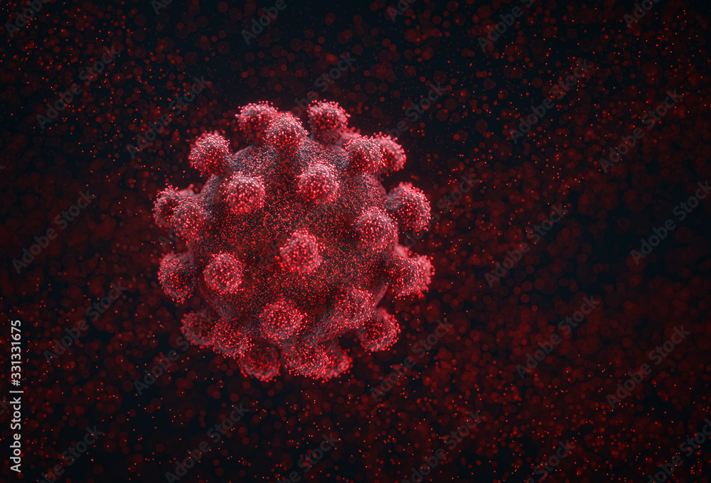 Viral structure. Viral particle is made up of a nucleus of nucleic acid ...