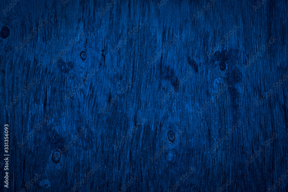 Blue Wood Texture Background
