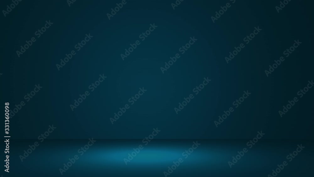 Studio Black Blue Background - Light Blinking Stock Video | Adobe Stock