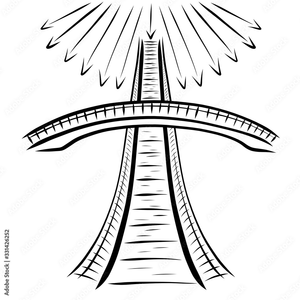 bridge to heaven and a horizontal bridge, God's Light for all and the ...